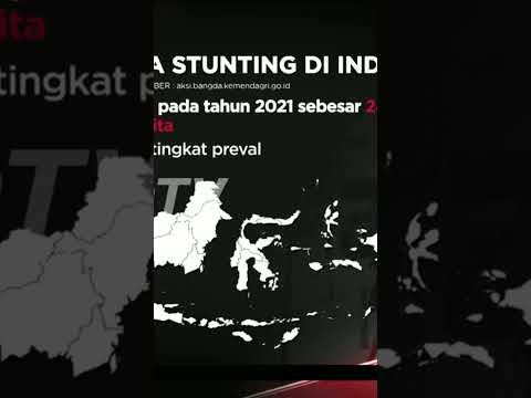 Hasil Survei Stunting Di Indonesia #shorts