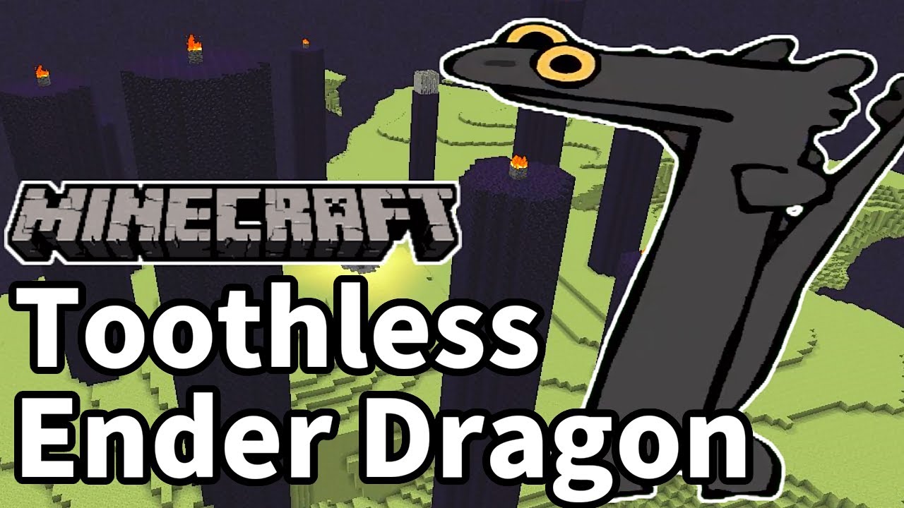 Toothless Ender Dragon Dancing(Minecraft)