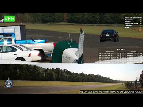 Emergency Landing at Old Bridge Airport N8074E
