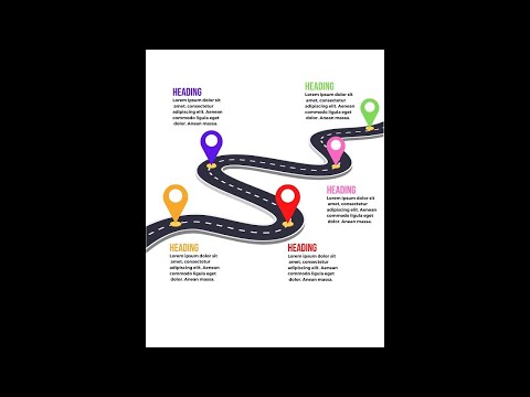 How to design a roadmap timeline in Canva