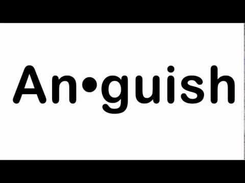 Anguish Word Pronunciation