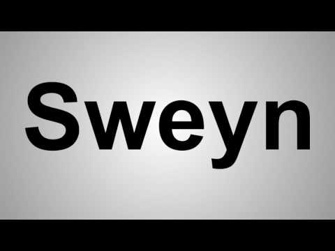 How To Pronounce Sweyn