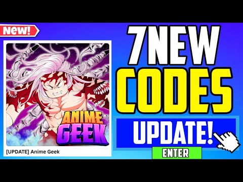 *SECRET UPDATE!* | Anime Geek CODES 2025 (ROBLOX Anime Geek)Part 1564