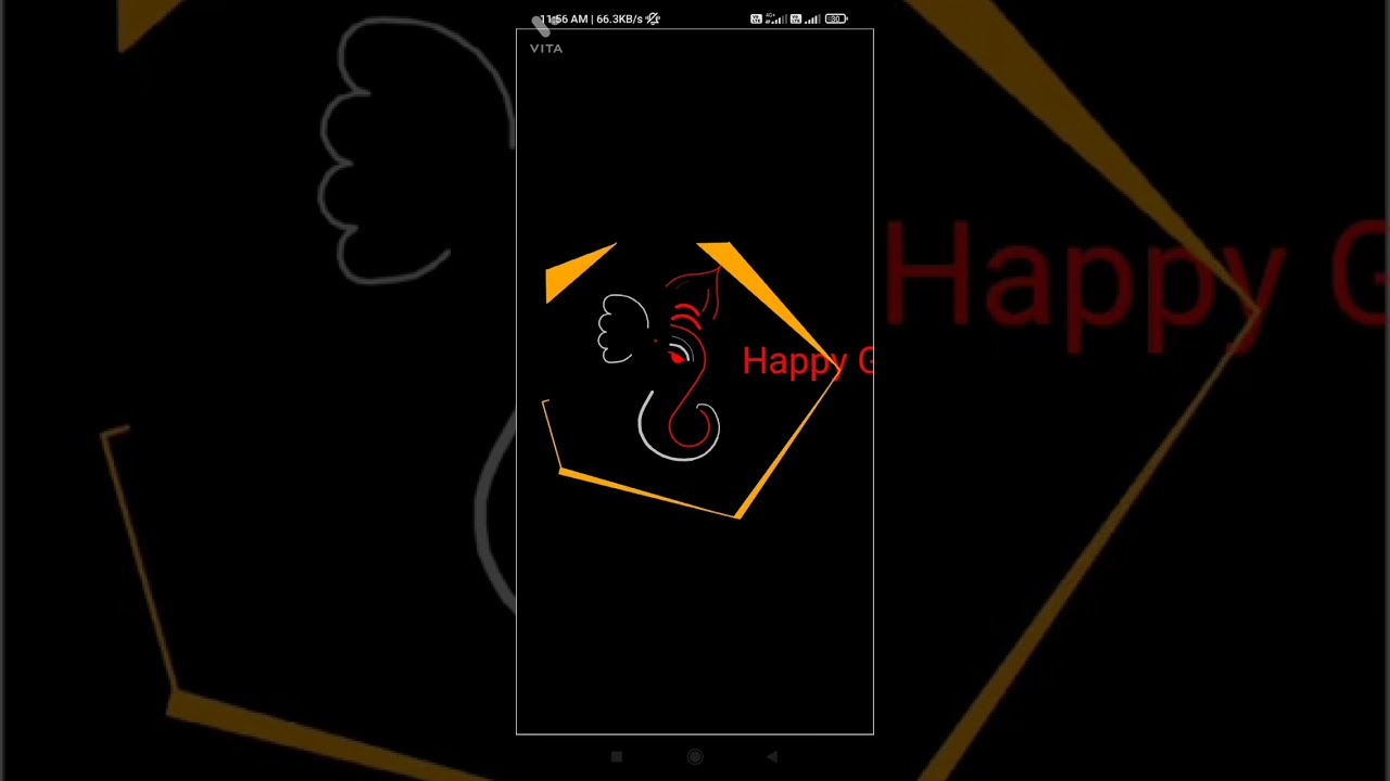 Drawing God Ganesha using python Turtle #ganeshchaturthi #short #python #shorts