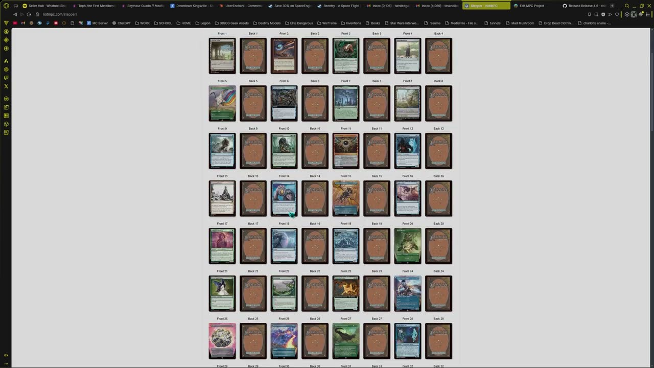 Proxy Deck order tutorial - NotMPC using Moxfield