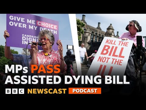 What will assisted dying look like in England and Wales after MPs back bill? | BBC Newscast