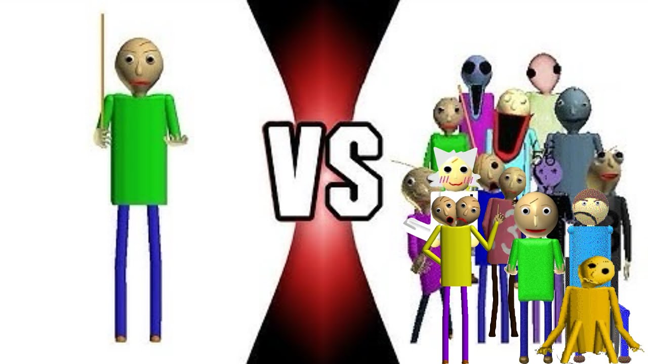 Baldi roasts everyone mega extended fan made