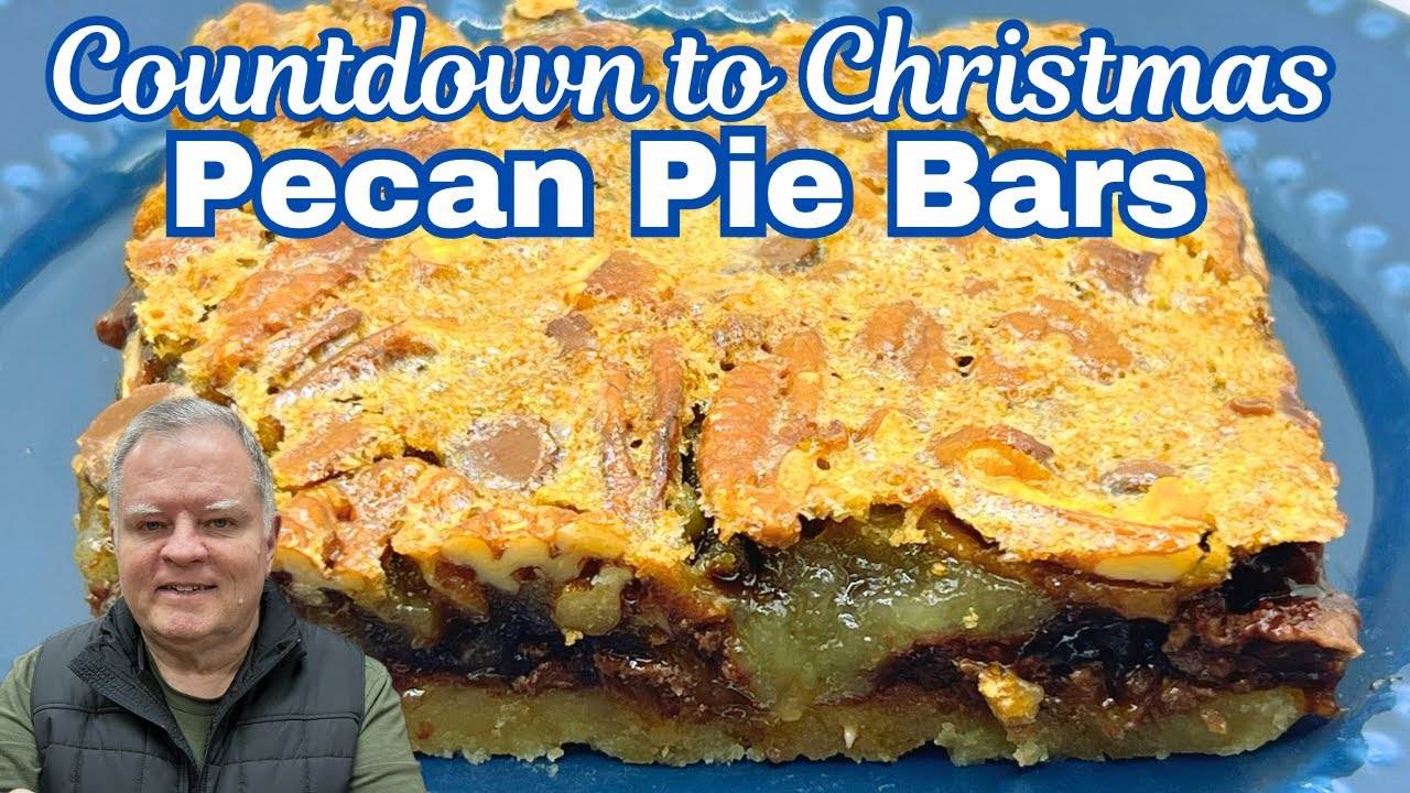 Pecan Pie Bars - A Variation of the Classic Pecan Pie to Feed More People - Easy to Make, too!