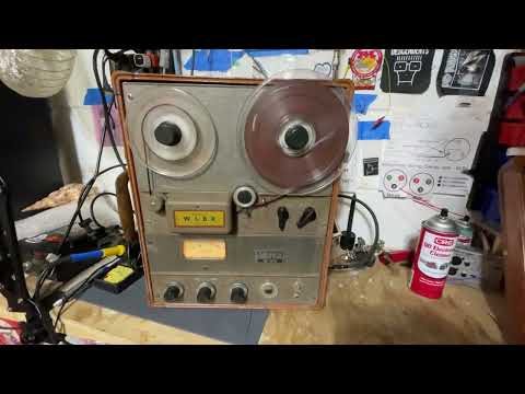 Ampex 601 complete suitcase tape machine with amp head all in | Reverb