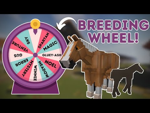 I let the wheel decide...5 FOALS!! Minecraft SWEM RRP