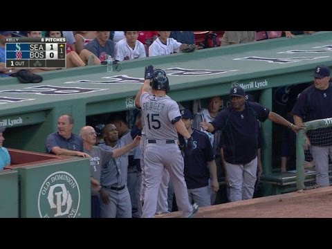 SEA@BOS: Mariners strike early on Seager's solo shot