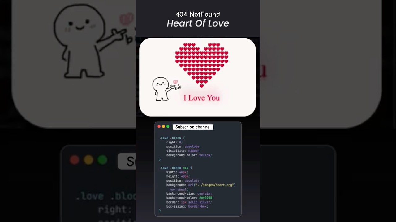 Heart of love animation #coding #python #javascript #code #developer #codes #animation #js #games