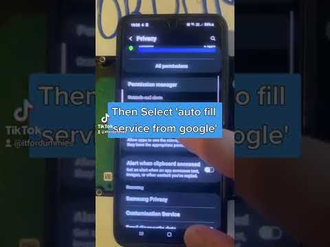 How to view saved passwords on Android