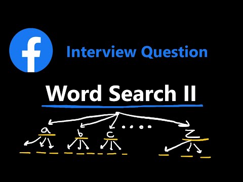 Word Search II - Backtracking Trie - Leetcode 212 - Python