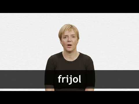 Traducción en inglés de “FRIJOL” | Collins Diccionario español-inglés