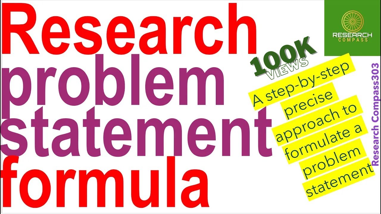 How To Write a Problem Statement (With Examples) - Research Problem Statement #PhD #ResearchProblem