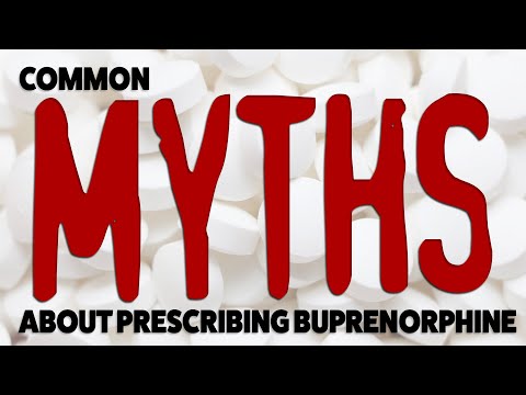 Common Myths About Prescribing Buprenorphine presented by Blake Fagan, MD