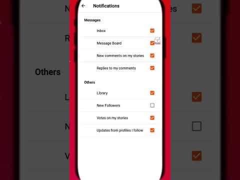 How To Turn On New Followers On Wattpad App📙#howto#apps#books#library#settings#turnon#wattpad#follow