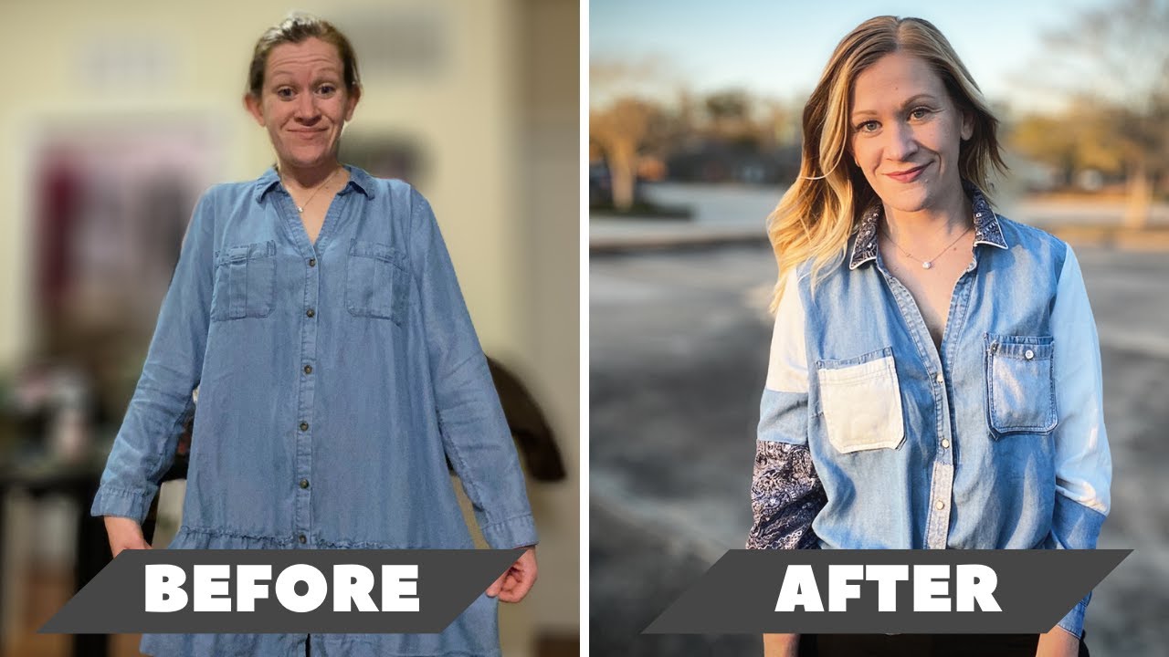 Upcycle Old Shirts Into a Patchwork Top