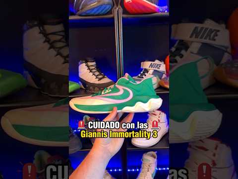 🚨CUIDADO con las Nike Giannis Immortality 3