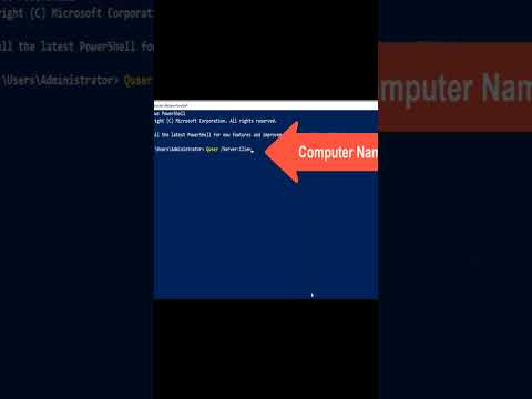 Remotely Log Off a User on a Domain Computer Using PowerShell Over Network Windows Server