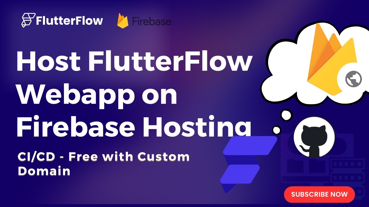 Deploying FlutterFlow Web Apps to Firebase Hosting with Custom Domains | GitHub CI/CD
