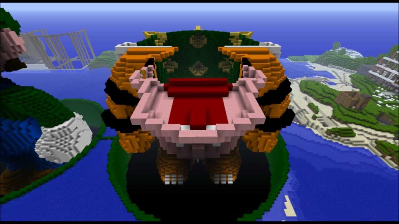 Bowser Face Minecraft