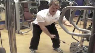 Voador inverso unilateral em pé c/ cabo | Catálogo de Exercícios ...