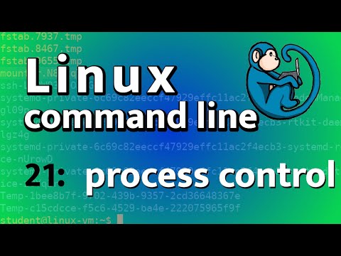 LCL 21 - Process control commands - Linux Command Line tutorial for forensics