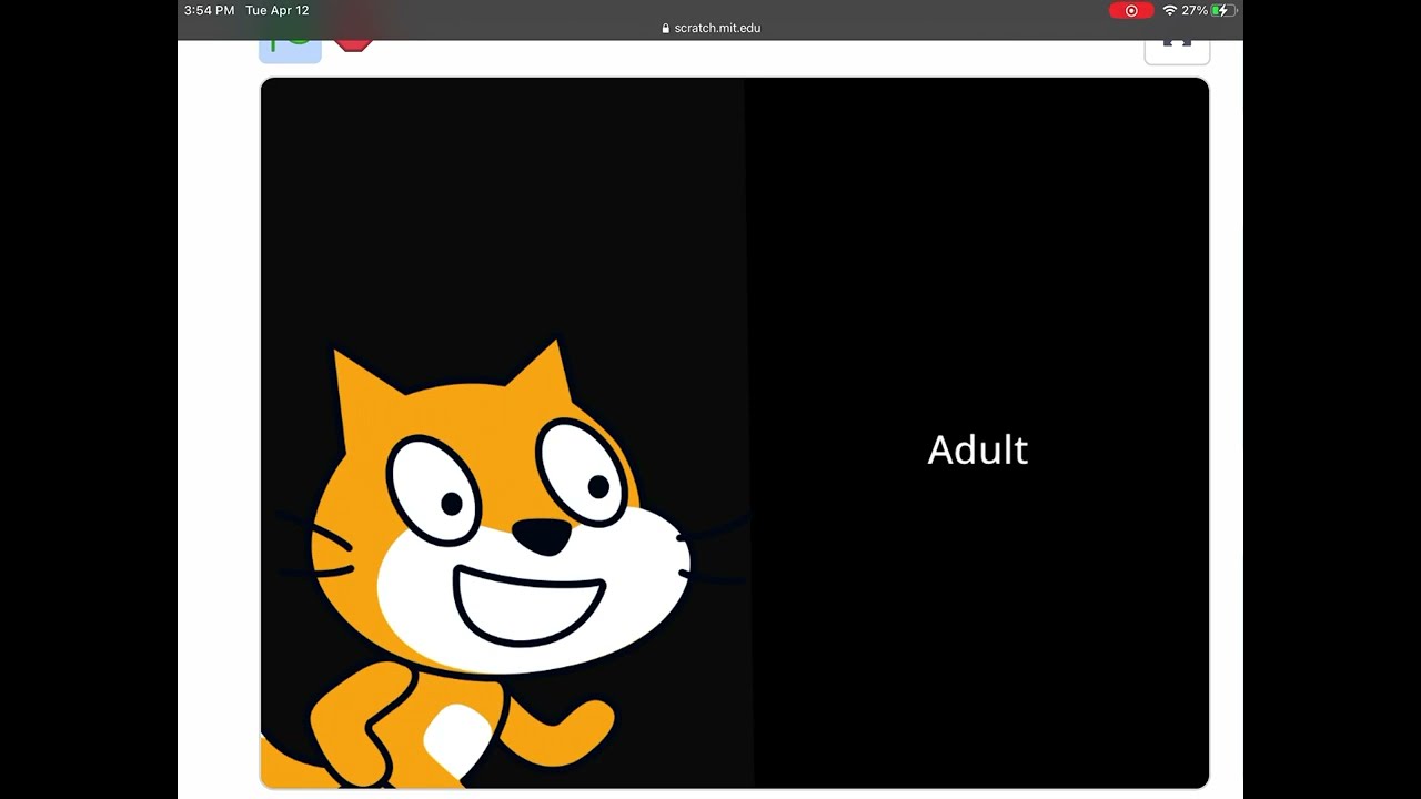 Scratch cat becoming old (long version)