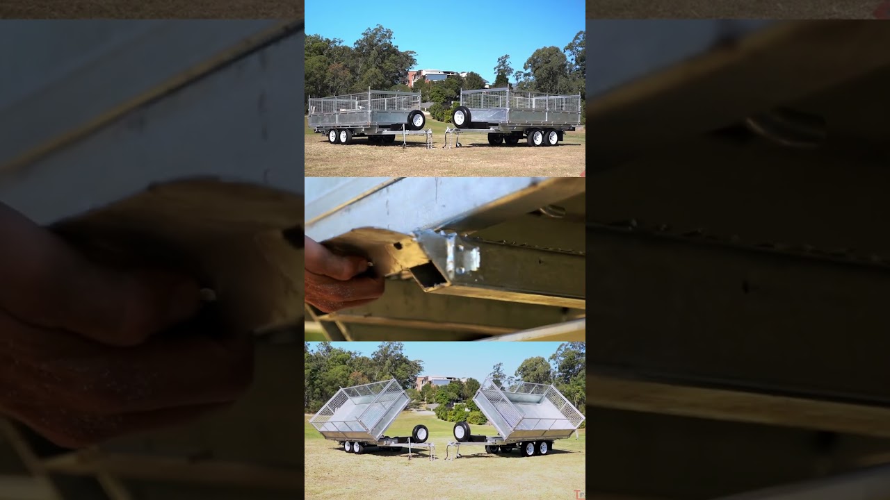 TrailerTech 3-Way Tipper Trailer in Action | Built Tough for Every Job 💪