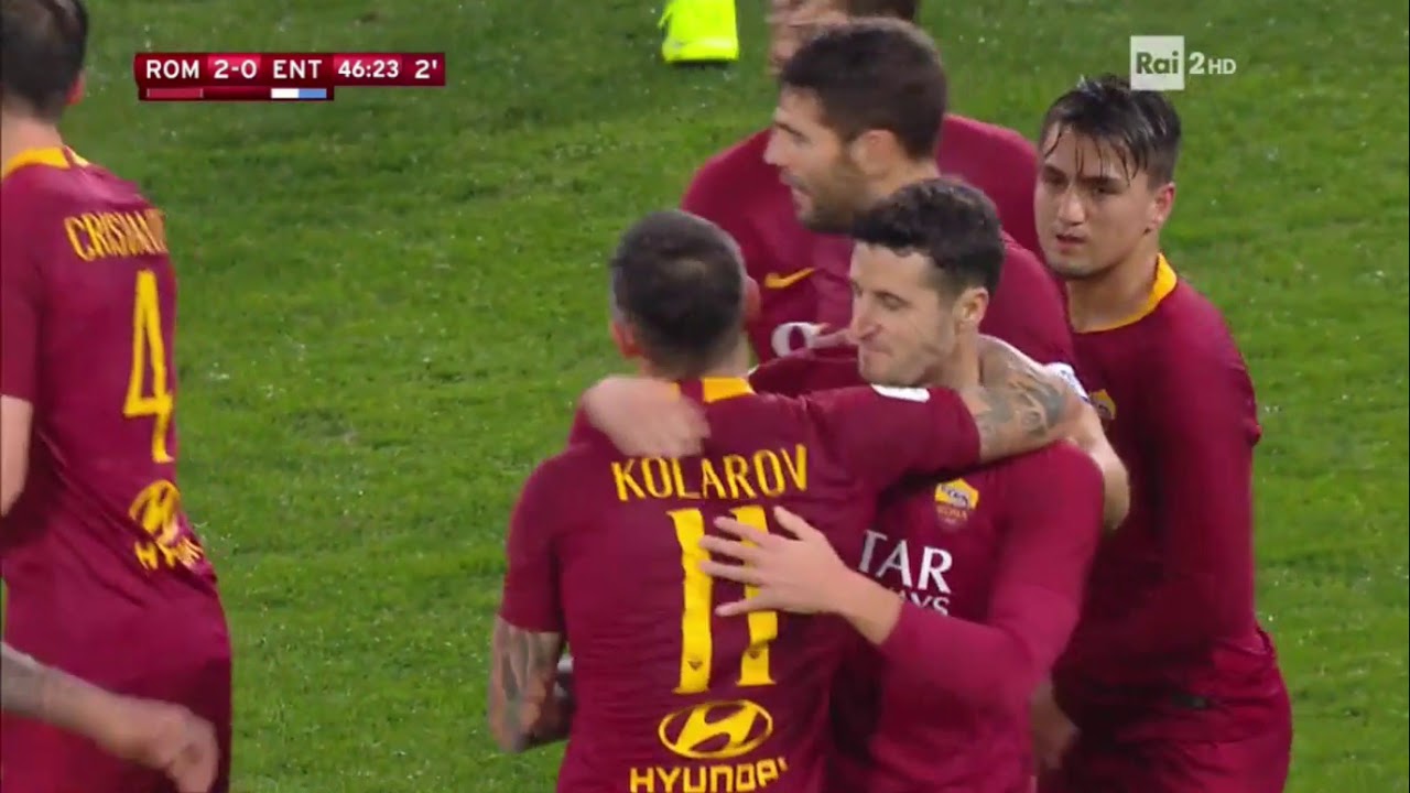 Gol Marcano Roma Entella