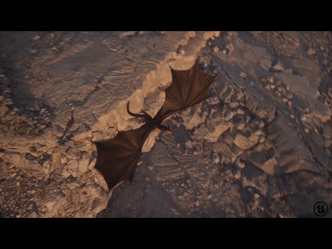 Tyrant Dragon animation ! Unreal Engine 5. 4K from Bala Dgitial Artist ...