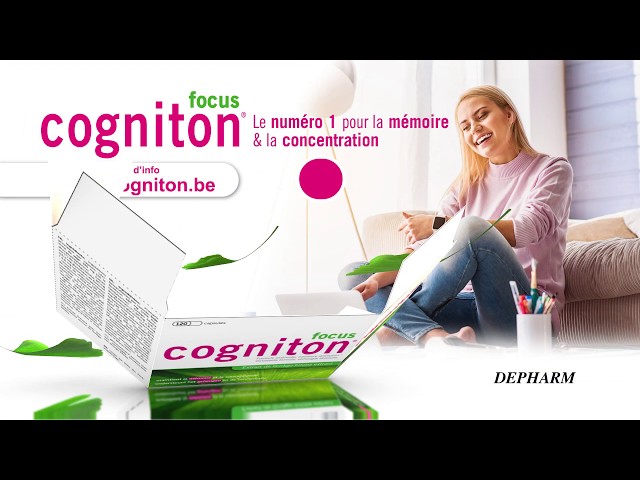 Cogniton Focus Mémoire & Concentration 60 pc(s) - farmaline.be