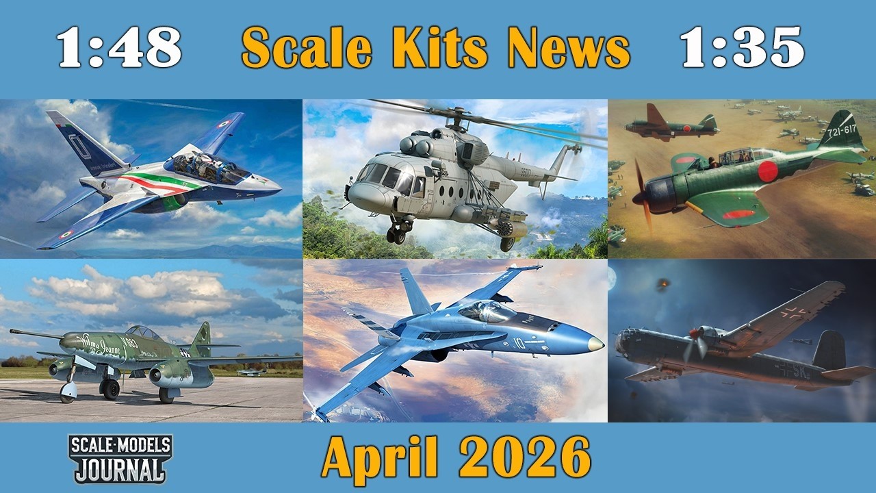 Scale Models News / Aviation 1:48, 1:32, 1:35, 1:24 - April 2026