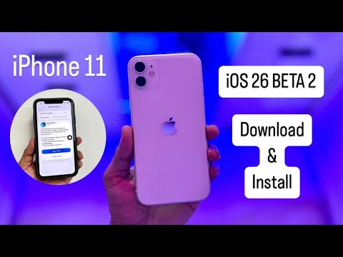 iPhone 11 New Update- How to Download & Install iOS 26 BETA 2 on iPhone 11