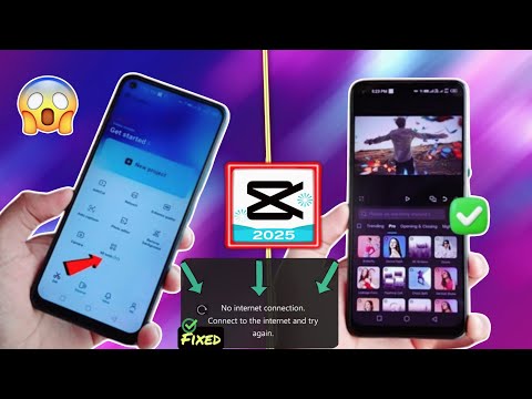 Easy Way To Fix Capcut Effect Problem No Internet Connection | Capcut No Internet Problem