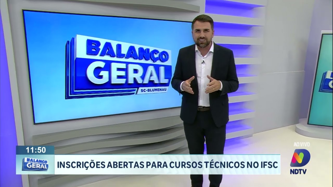 Inscrições abertas para cursos técnicos no IFSC