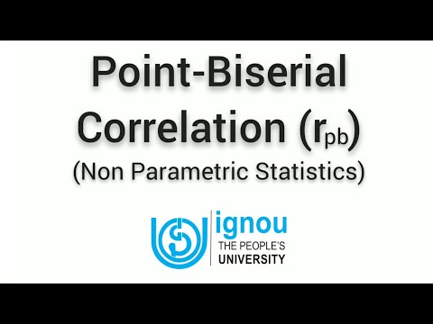 Point Biserial Correlation Video Lecture - Psychology for UGC NET