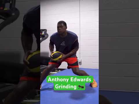 Anthony Edwards Unleashes Explosive Training: Powering Up for NBA Domination! #NBA #Timberwolves