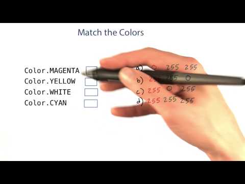 Learn Matching Color Intro to Java Programming - Mind Luster