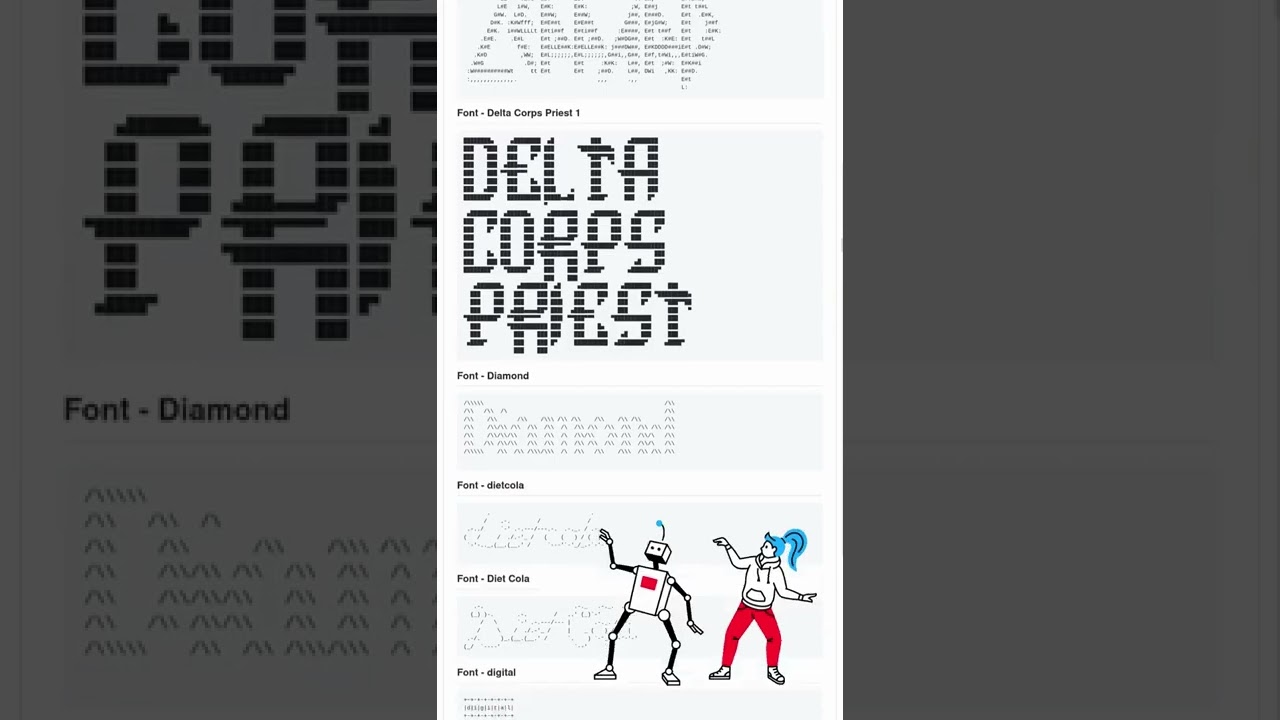 Mind-blowing Figlet Fonts to try for Free 🤯