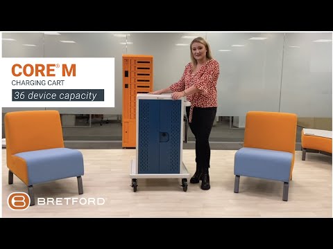 Bretford | CORE® M Charging Cart for Chromebooks, laptops and tablets