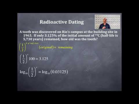 Nuclear Chemistry 19: Radioactive Dating