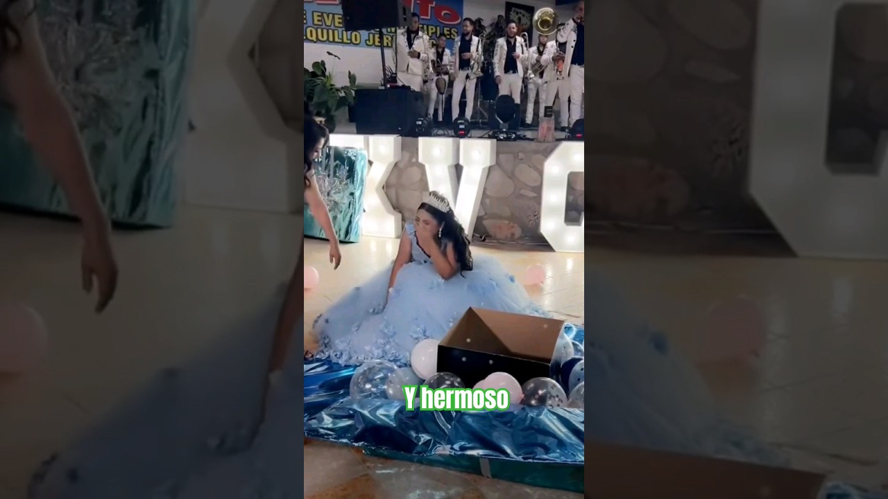 Regalo muy emocionante con vida. #foryou #ideas #regalos #fiesta #quinceañera #quince