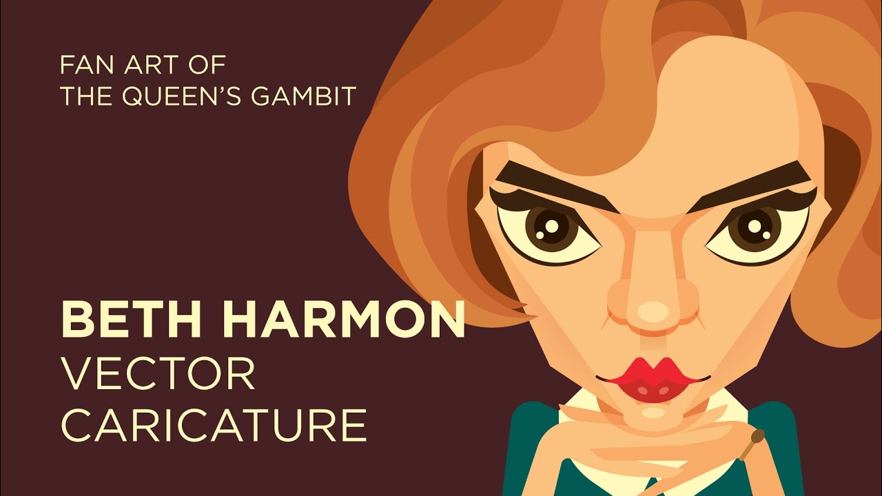 The Queen’s Gambit | Beth Harmon Original Vector Art