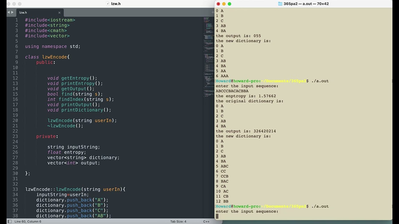 CMPT365 programming assignment 2