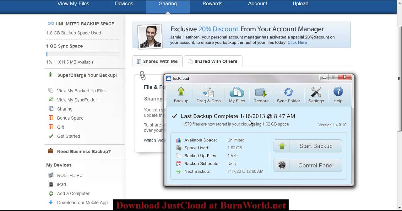 JustCloud Review and Introduction