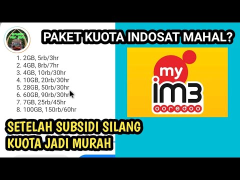 PAKET KUOTA INDOSAT MAHAL | COBA TRIK SUBSIDI SILANG