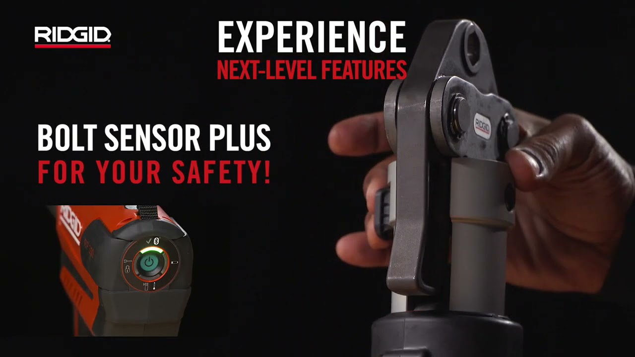 RIDGID RP 350 Press Tool | Used with the RIDGID Strutslayr